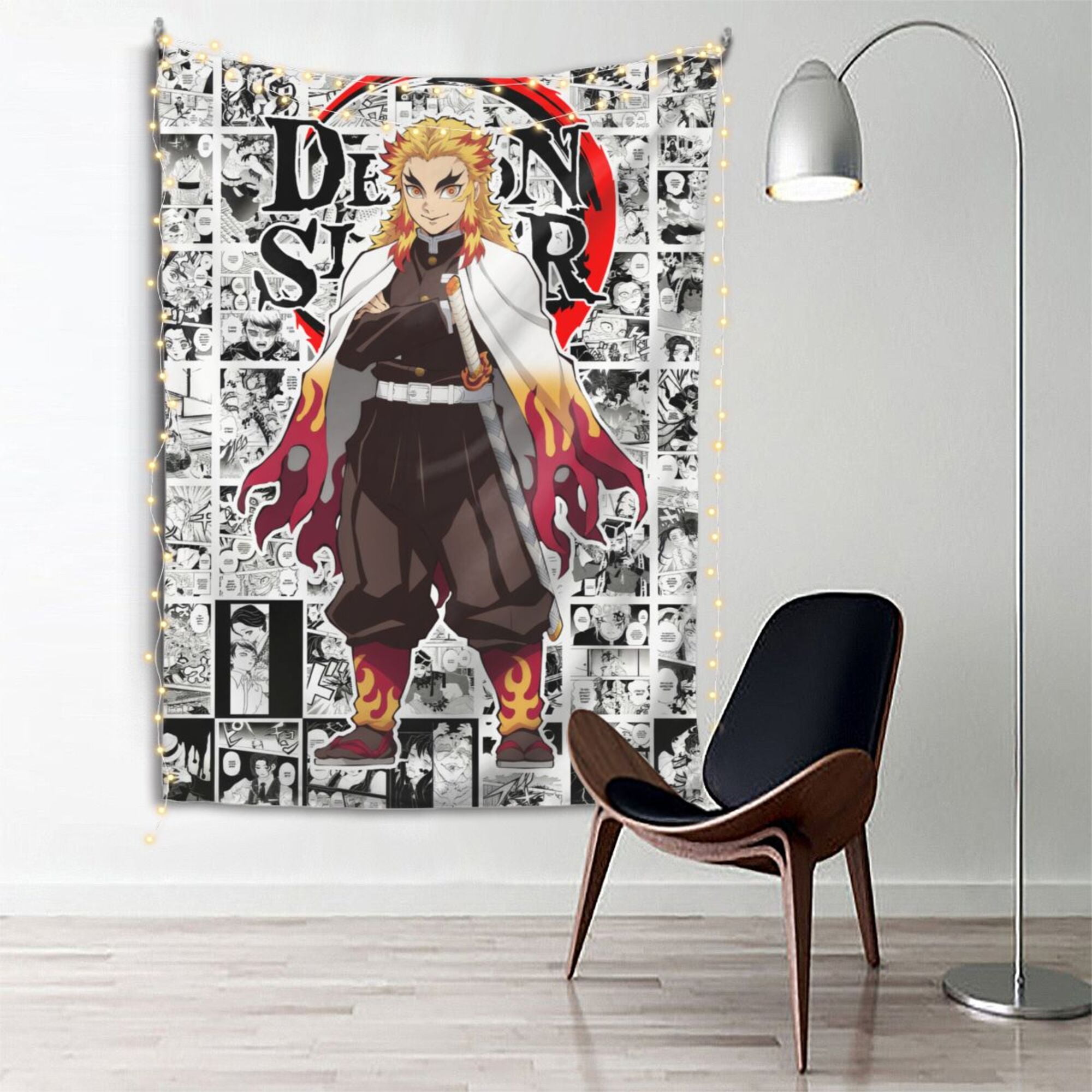 Demon Slayer Tapestry Aesthetic Cute Room Decor Tapestry Birthday ...