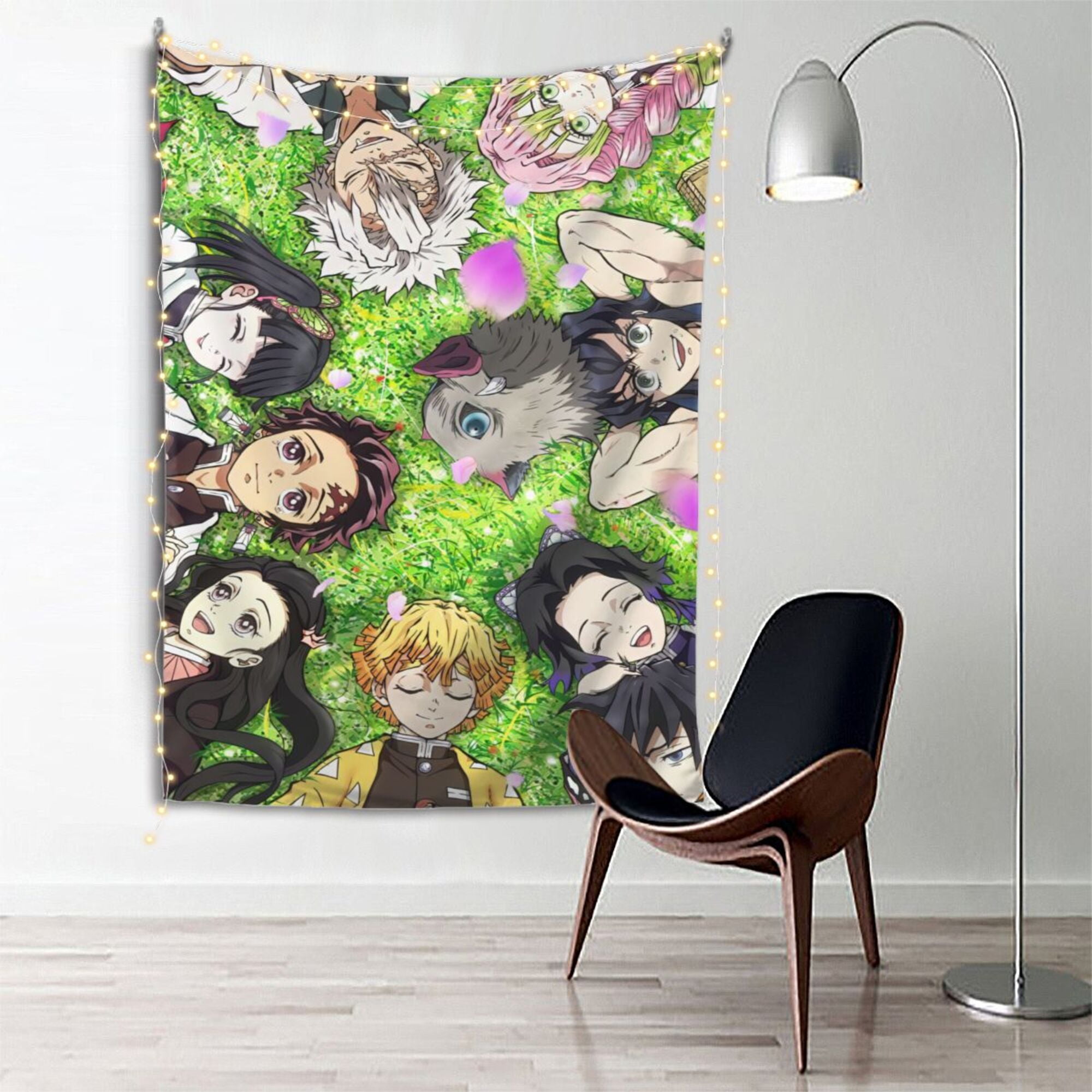 Demon Slayer Tapestry Aesthetic Cute Room Decor Tapestry Birthday ...