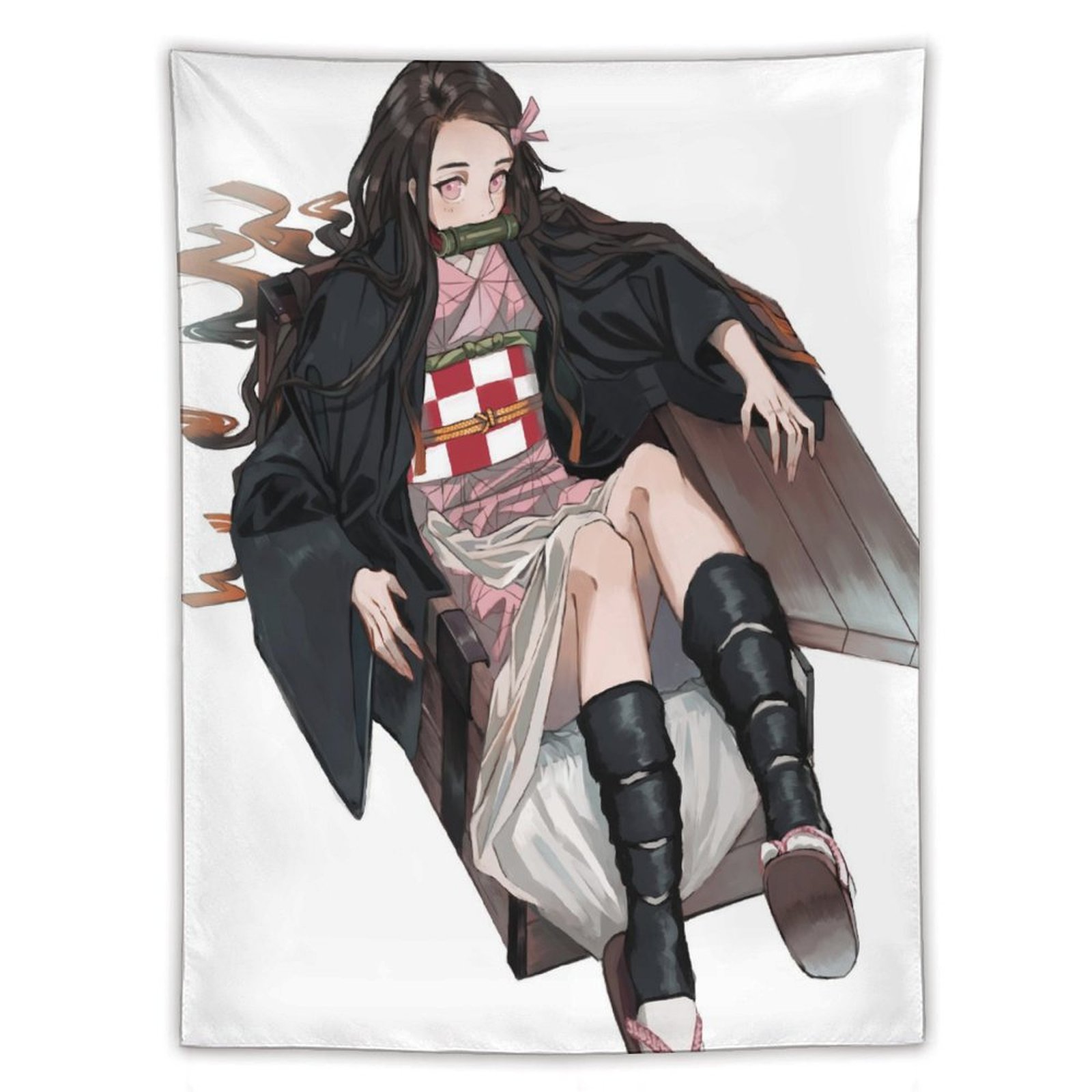 Demon Slayer Tapestry Tanjiro Nezuko Kocho 60"x80" in - Walmart.com