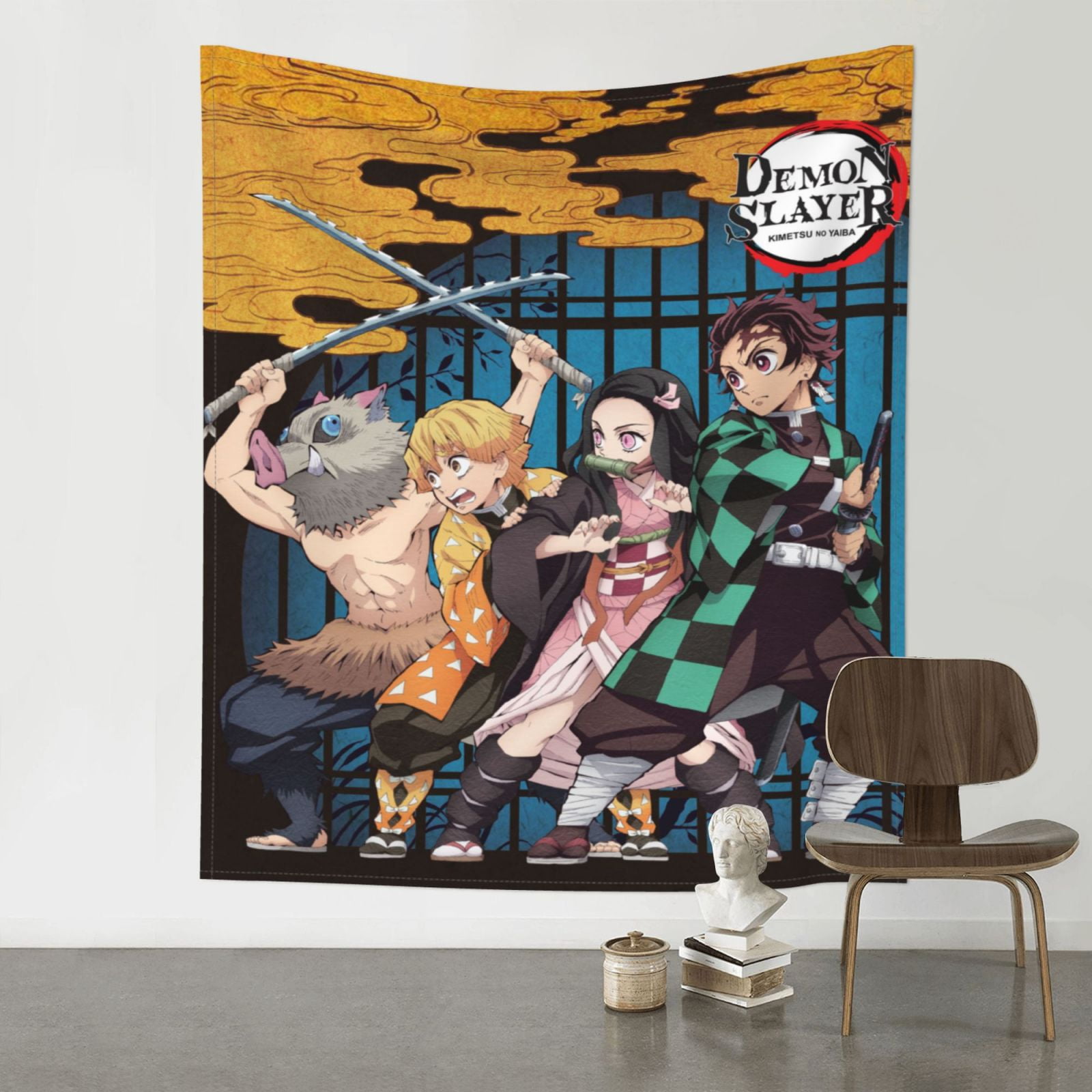 Demon Slayer Tapestry Wall Hanging Wall Art Decor Wall Tapestry for ...
