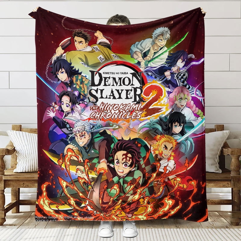 Demon Slayer Throw Blanket Gifts for Fans Lover Girls Boys Women ...