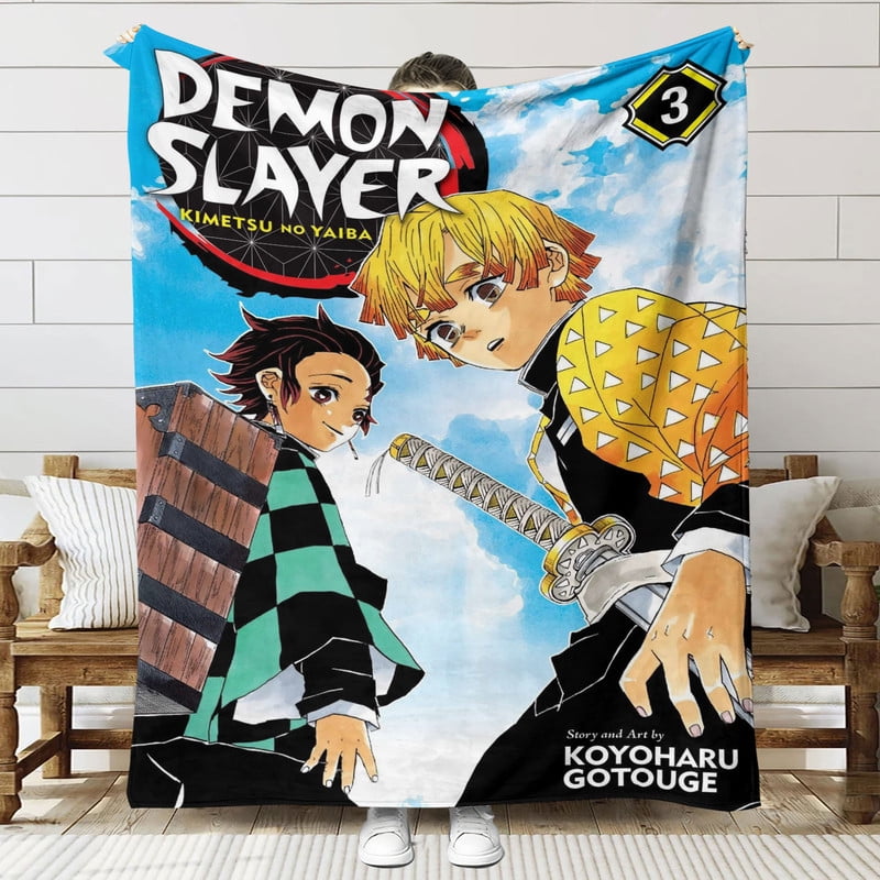 Demon Slayer Throw Blanket Gifts for Fans Lover Girls Boys Women ...
