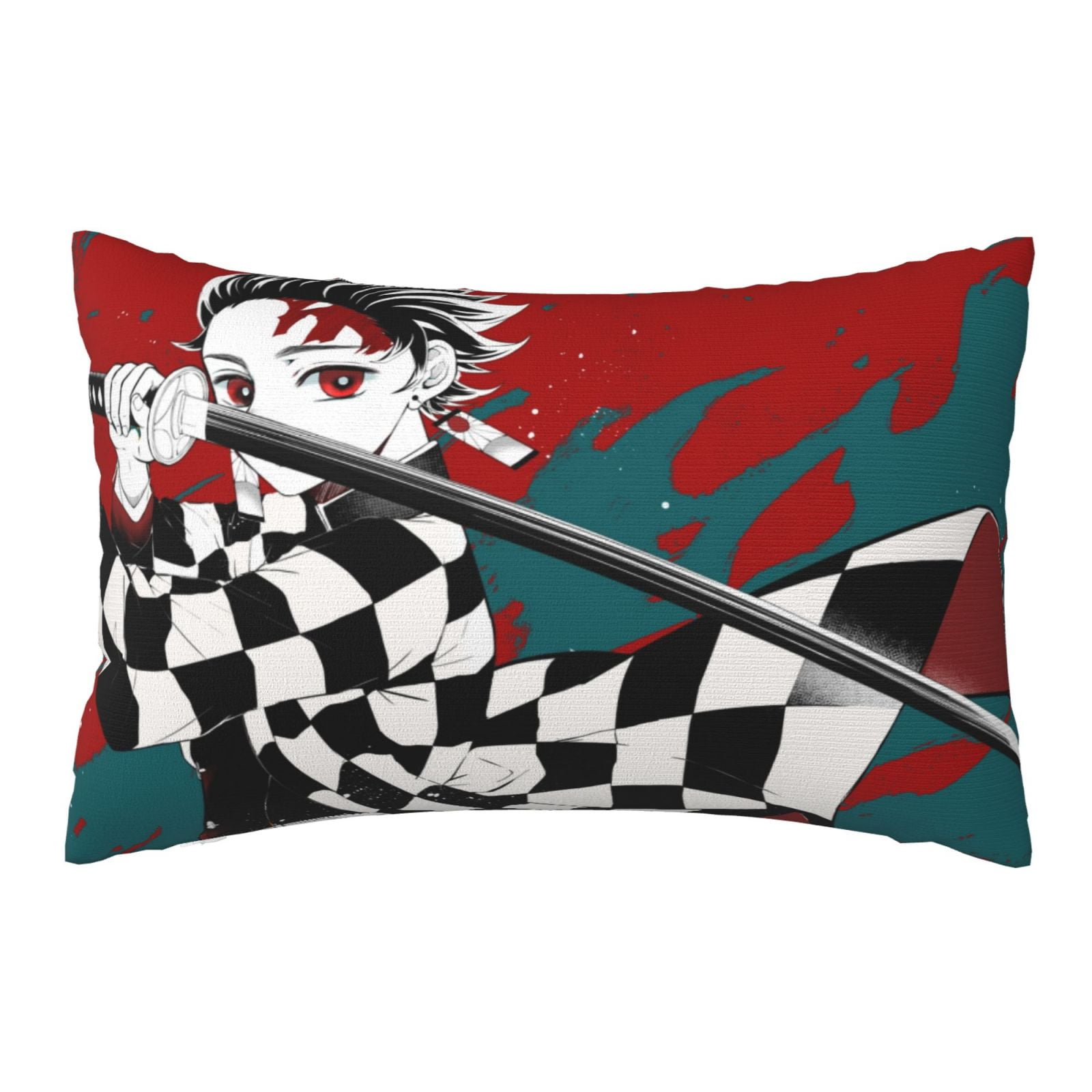 Demon Slayer Throw Pillow Cover Decoration Pillow Case Cushion Home ...