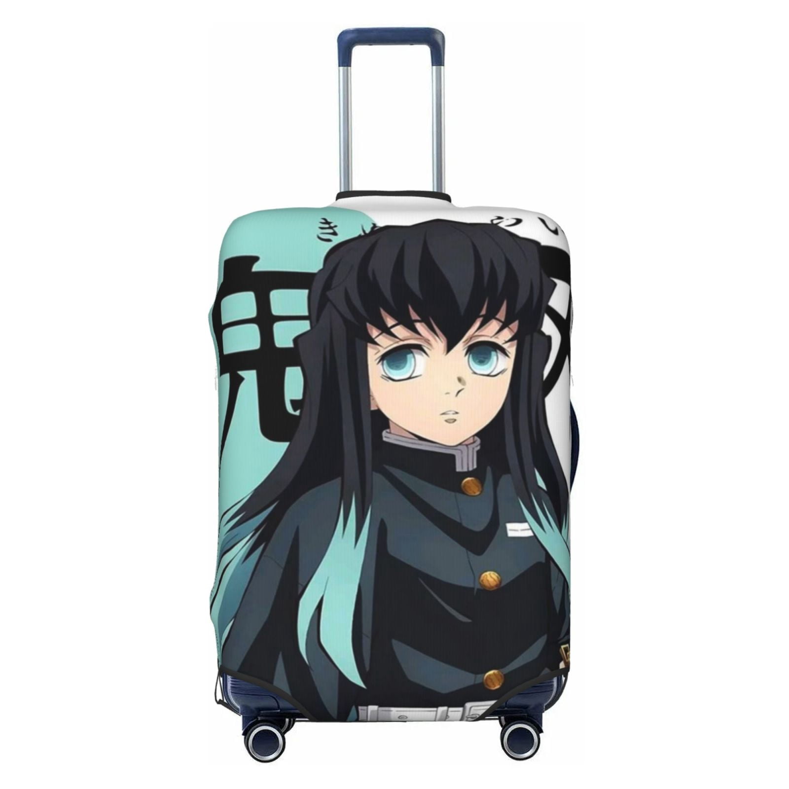 Demon Slayer Tokito Muichiro Luggage Cover Printed Travel Luggage ...