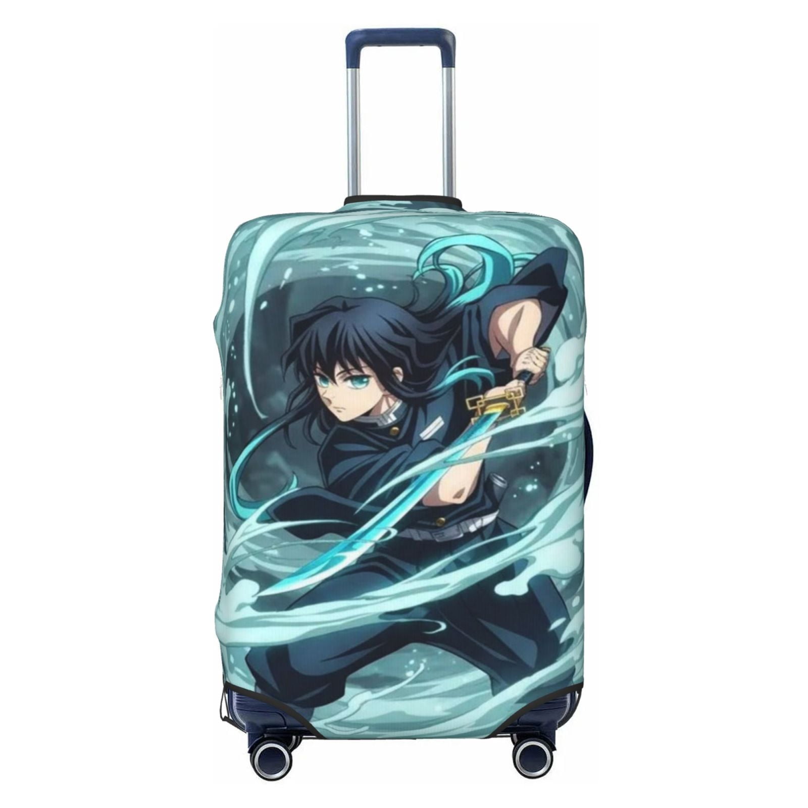 Demon Slayer Tokito Muichiro Luggage Cover Printed Travel Luggage ...