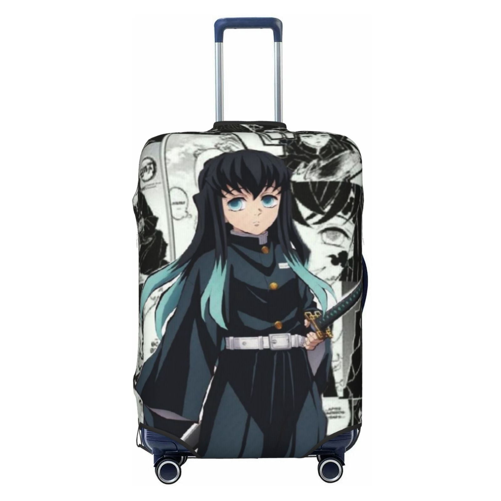 Demon Slayer Tokito Muichiro Luggage Cover Printed Travel Luggage ...