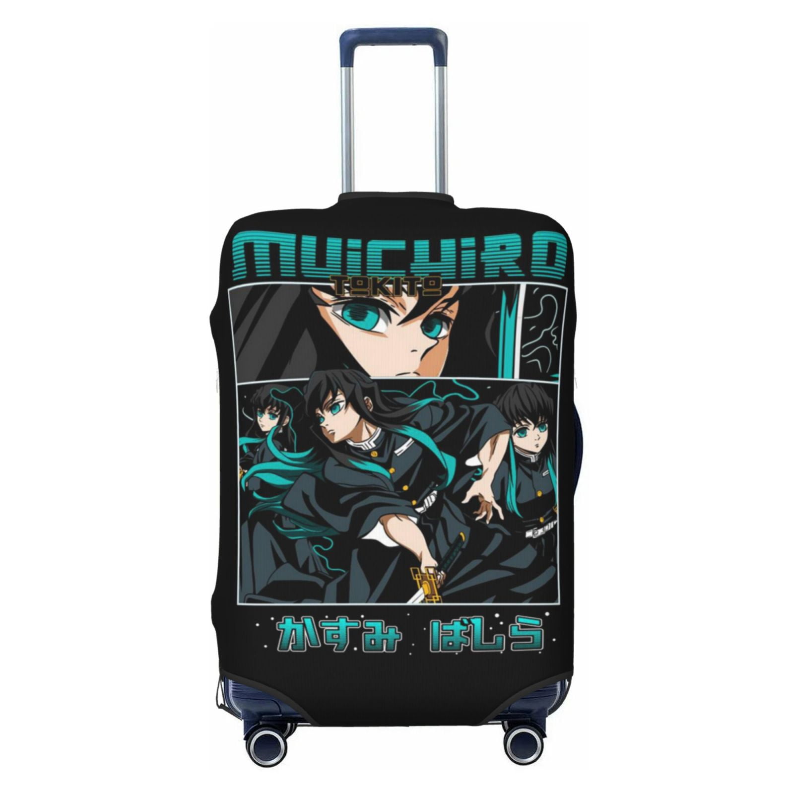 Demon Slayer Tokito Muichiro Luggage Cover Printed Travel Luggage ...