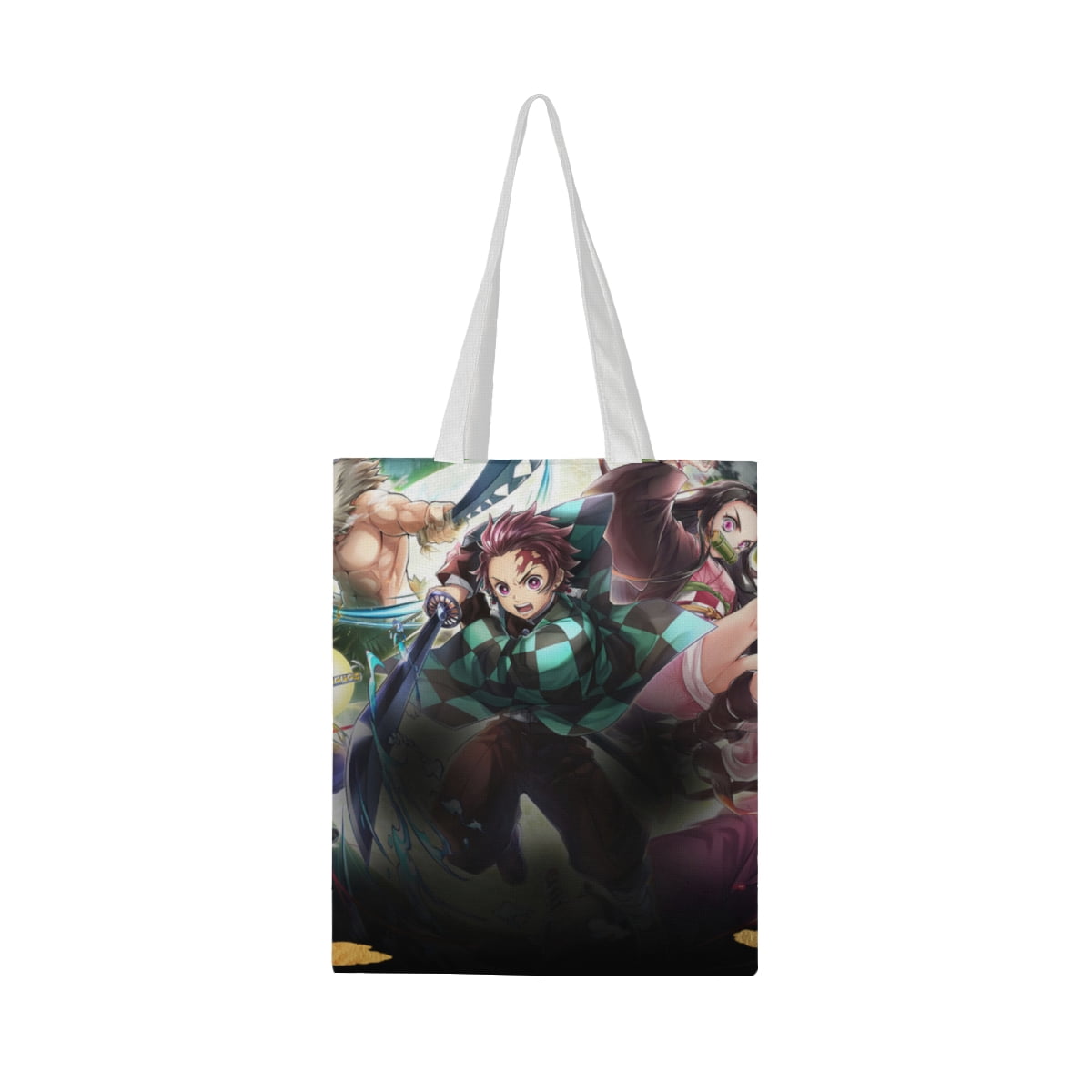 Demon Slayer Tote Bag Canvas Shoulder Bag Shopping Bag Crossbody Bag ...