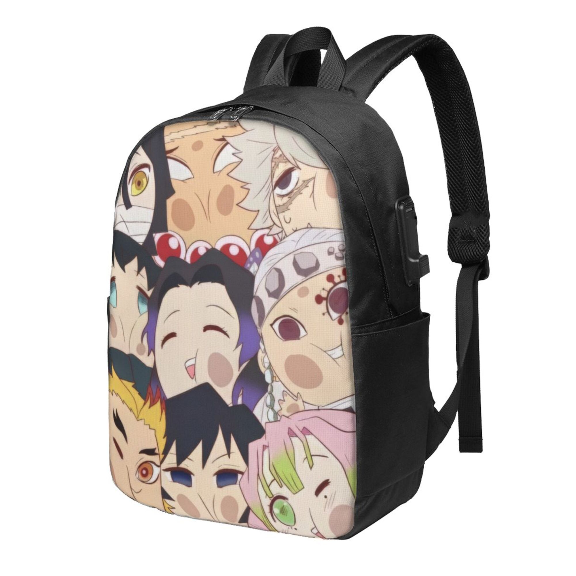 Demon Slayer Travel Laptop Backpack for Adult Kids, 17 Inch Student ...