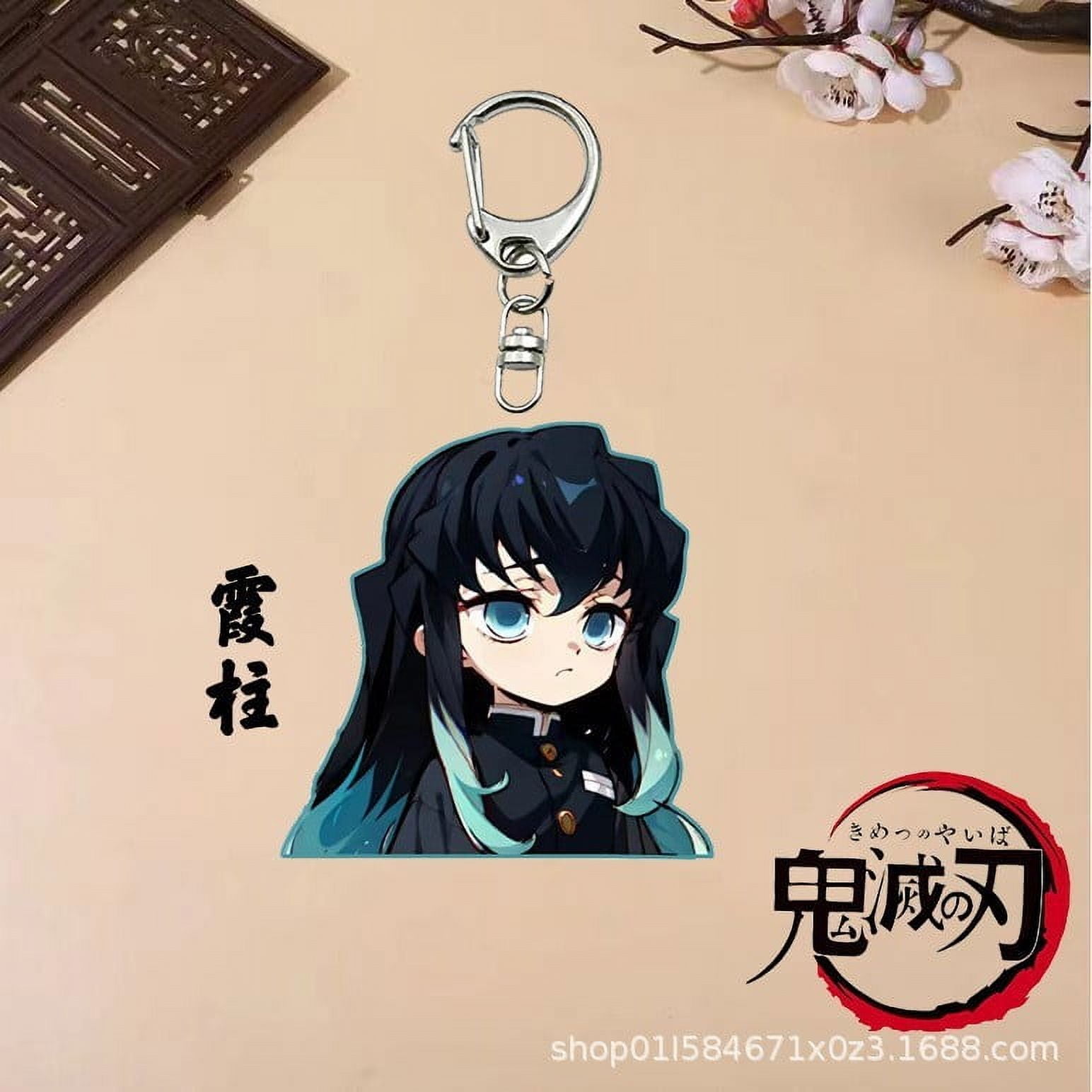 Demon Slayer Two-dimensional Element Peripheral Pendant Transparent ...