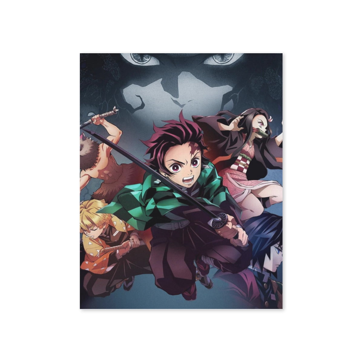 Demon Slayer Unframed Posters Canvas Art Posters Cartoon Posters ...