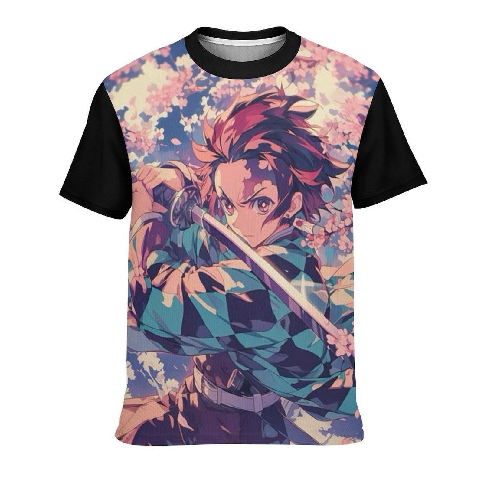 Demon Slayer Unisex 3D Teen T-Shirts Fashion Printed Shirts Short ...