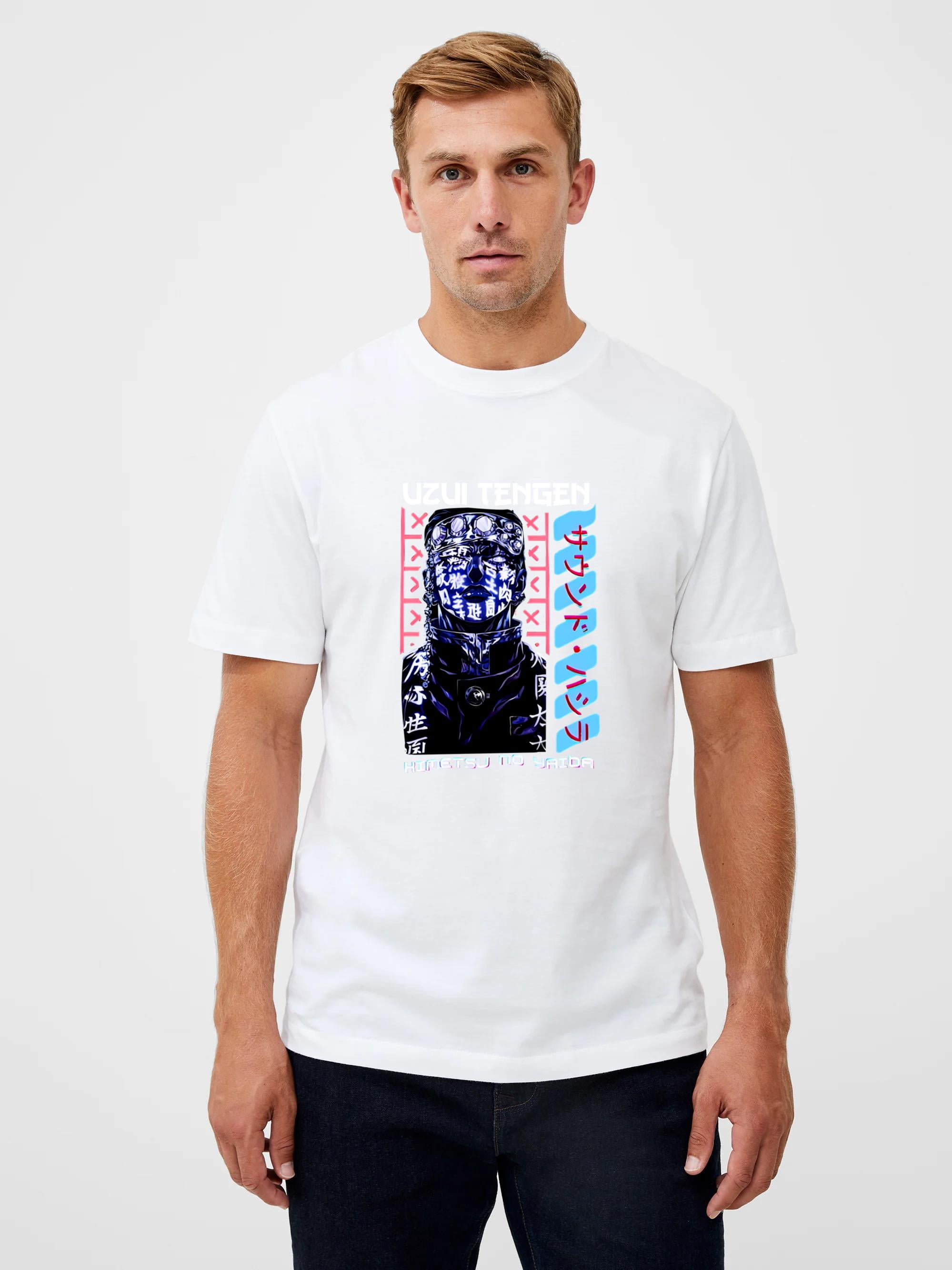 Demon Slayer Uzui Tengen Anime Clothing Manga Kimetsu No Yaiba Sound T ...