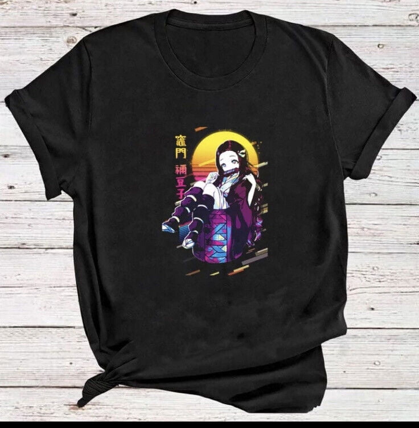 Demon Slayer | Vaporwave Nezuko | T-Shirt men | ANIME | Free Shipping ...