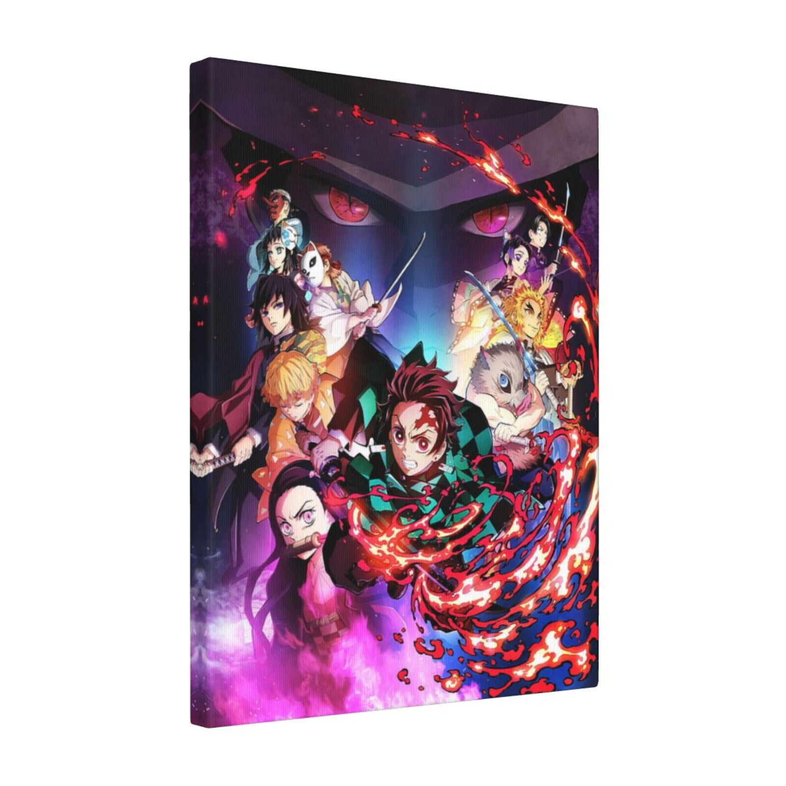 Demon Slayer Wall Art Canvas Painting Artwork Picutures Wall Decor for ...