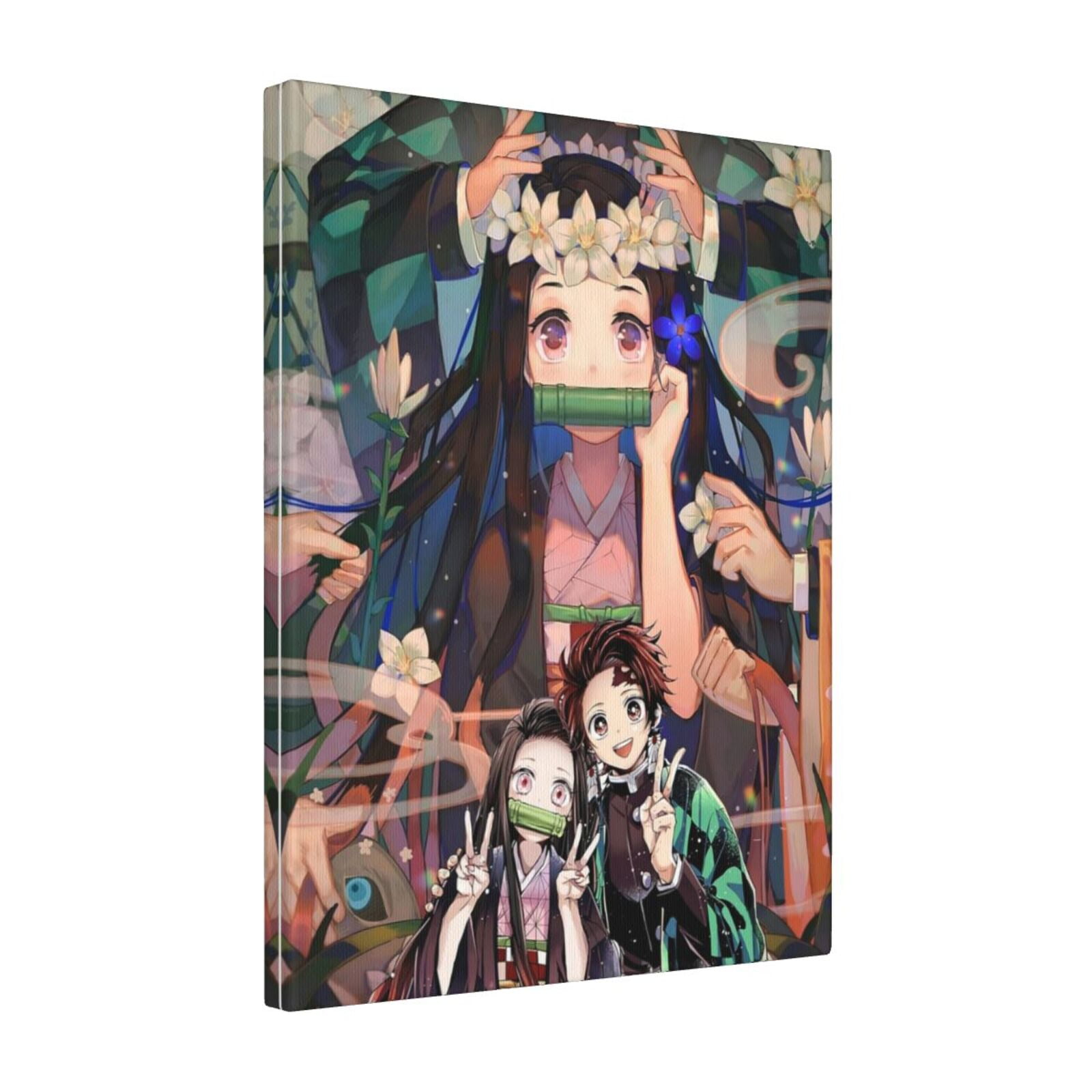 Demon Slayer Wall Art Canvas Painting Artwork Picutures Wall Decor for ...