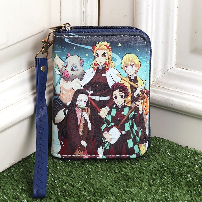 Demon Slayer Wallet,Anime Cosplay Small Purse,for Men Women Handheld ...