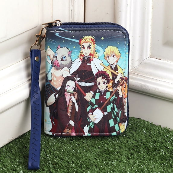 Demon Slayer Wallet,Anime Cosplay Small Purse,for Men Women Handheld ...