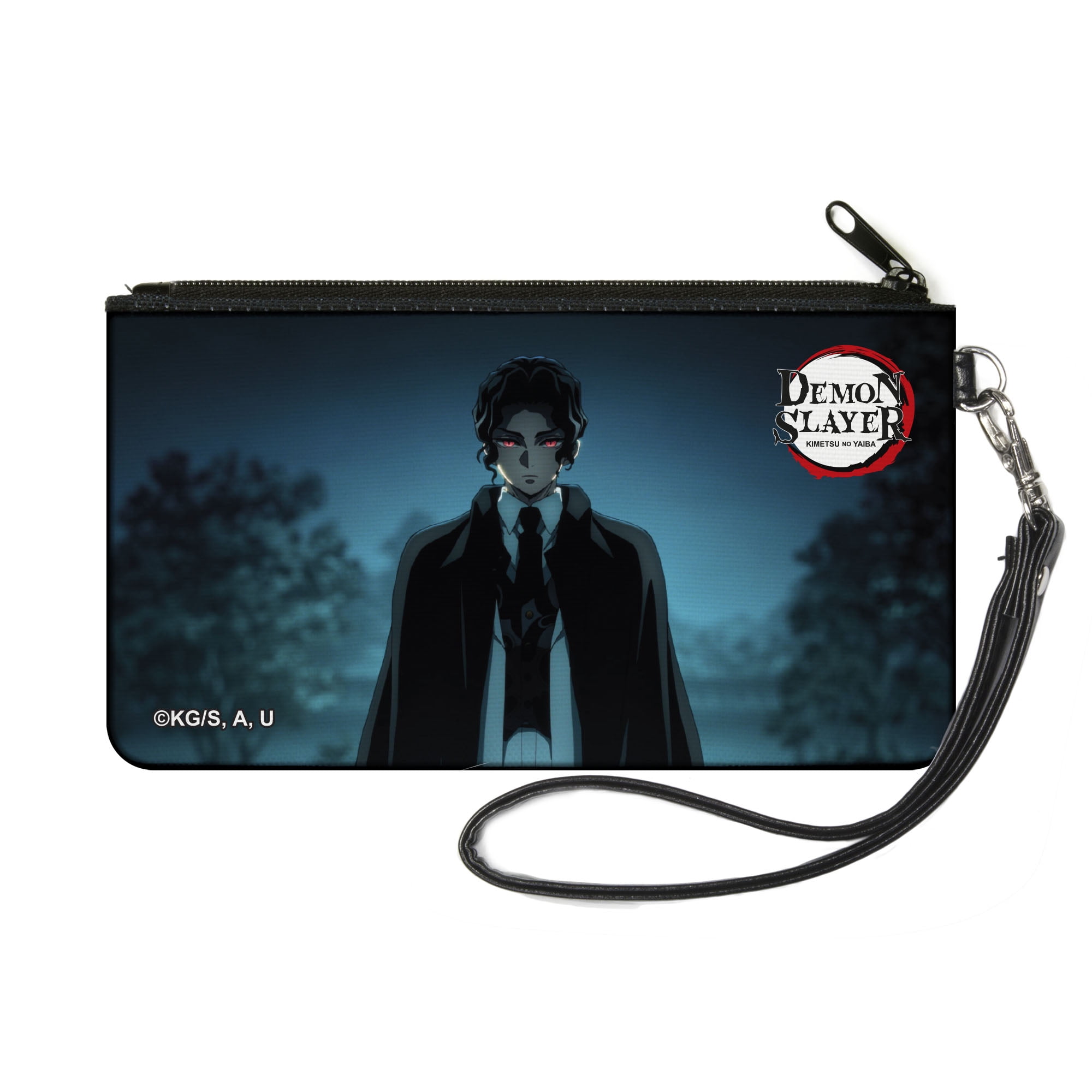 Demon Slayer Wallet, Zip Pouch, Demon Slayer Muzan Kibutsuji Standing ...
