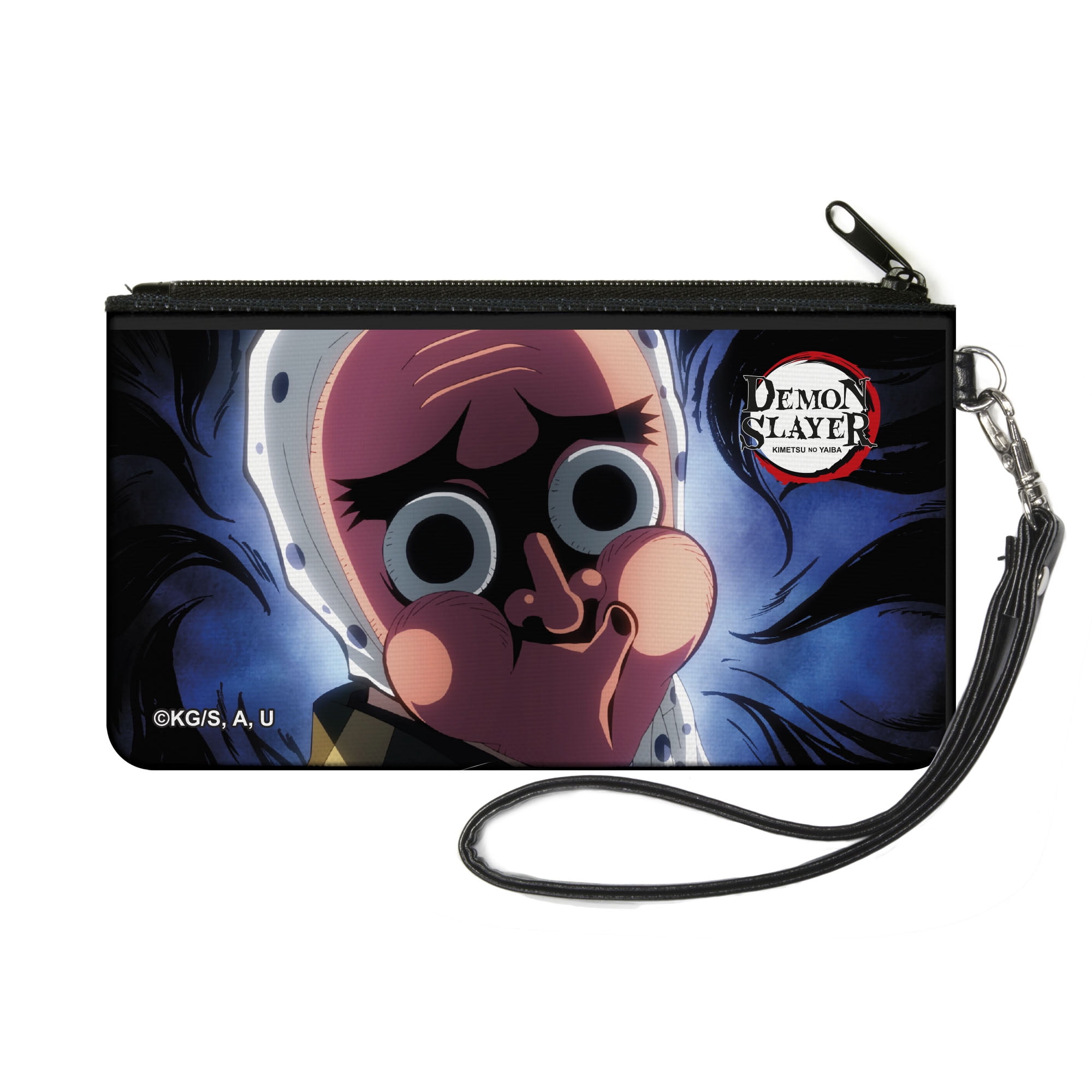 Demon Slayer Wallet, Zip Pouch, Demon Slayer Tetsumotonaka Close Up ...