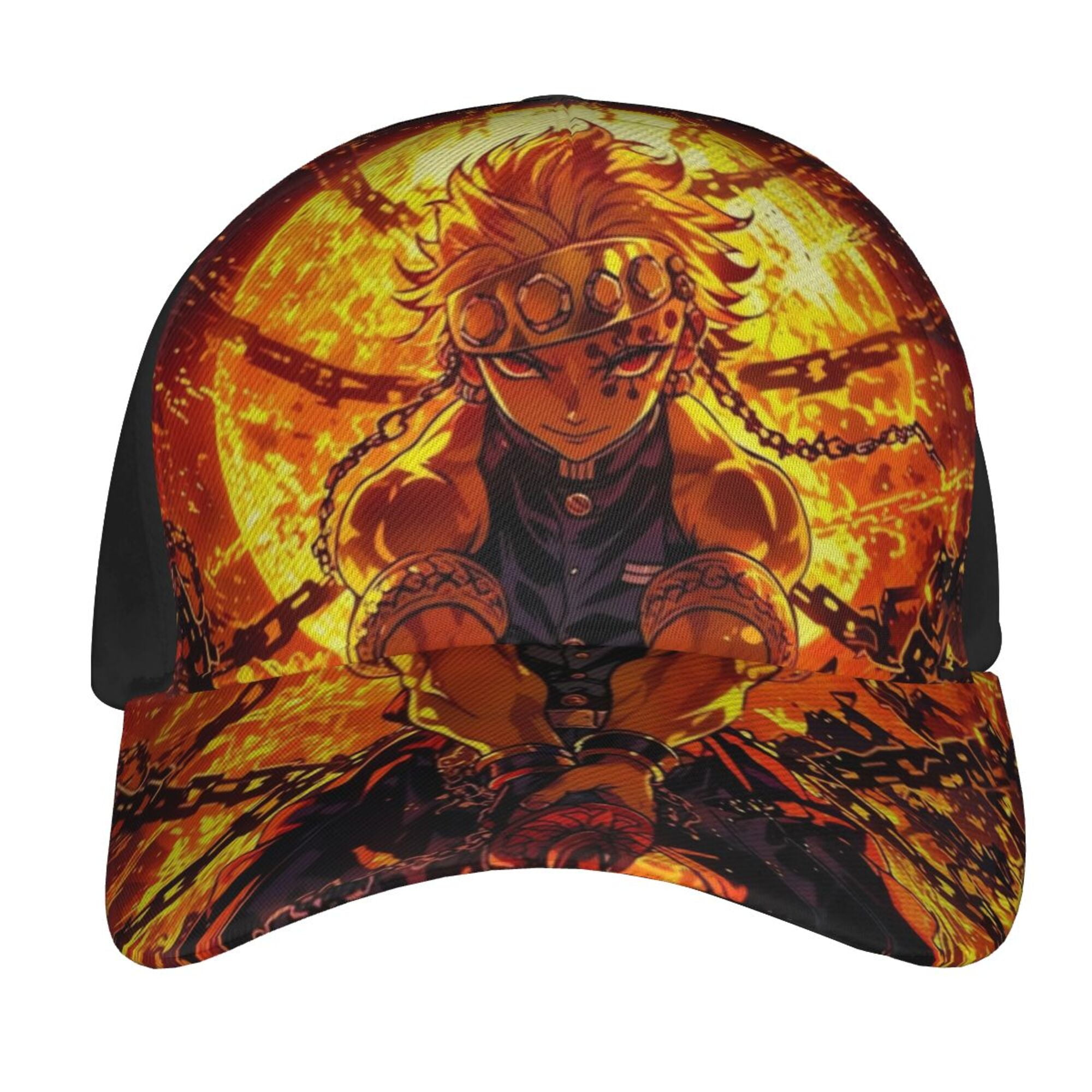 Demon Slayer Zenitsu Agatsuma Baseball Hat Hip Hop Caps Sun Hat Outdoor ...