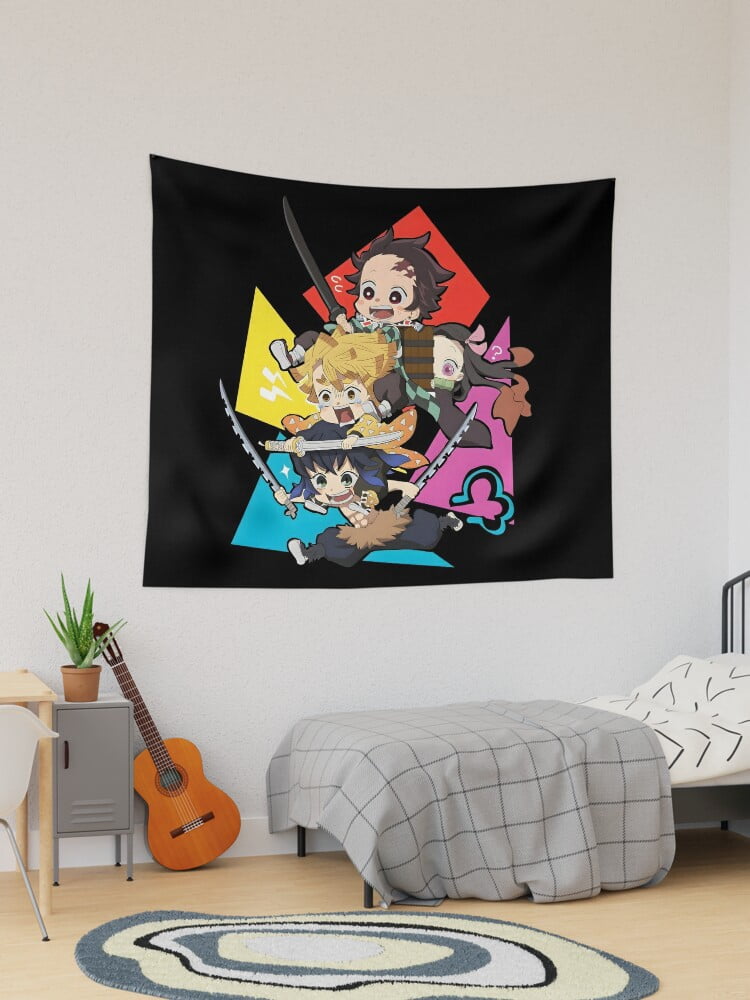 Demon Slayer amazing art work of slayer yaiba animes film team Tapestry ...