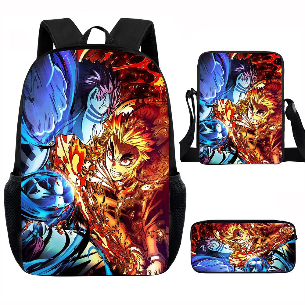 Demon Slayer schoolbag, Oxford high-quality anime schoolbag, male ...