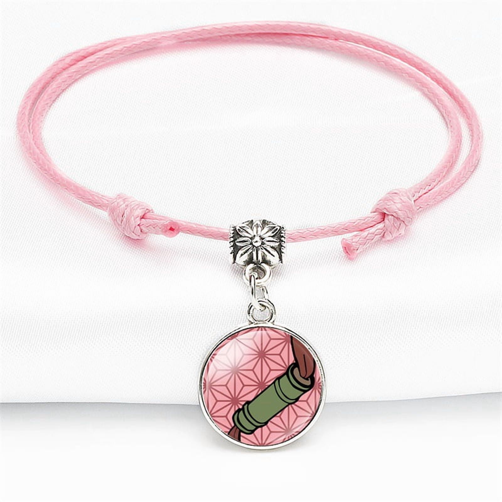 Demon Slayer theme simple color hand rope, animation surrounding time ...