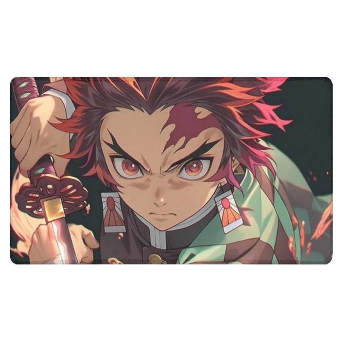Demon Slayer24*14in Genshin Impact Comfortable Mouse Pad Gaming Mouse ...