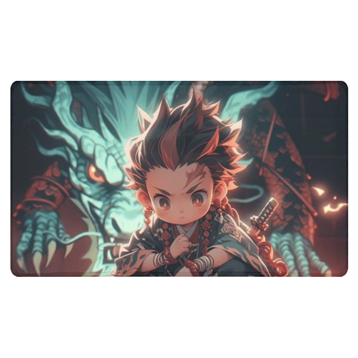 Demon Slayer24*14in Genshin Impact Comfortable Mouse Pad Gaming Mouse ...