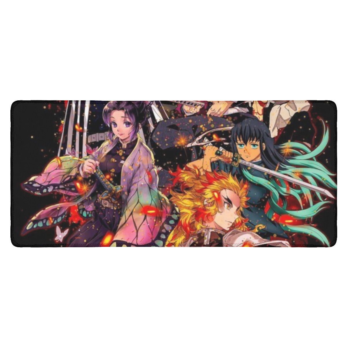 Demon Slayer35*16in Genshin Impact Comfortable Mouse Pad Gaming Mouse ...