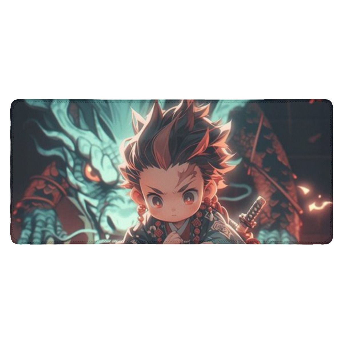 Demon Slayer35*16in Genshin Impact Comfortable Mouse Pad Gaming Mouse ...