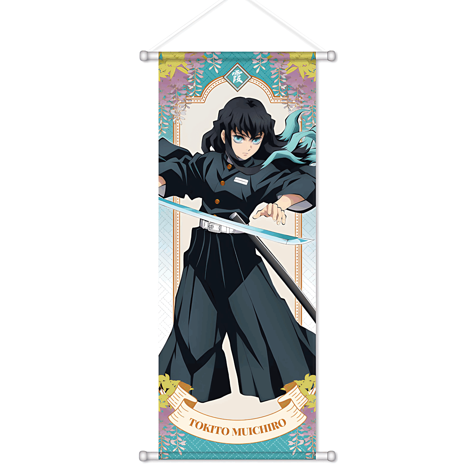 Demon Slayor Poster Anime Hanging Wall Art Artistic Canvas Anime ...