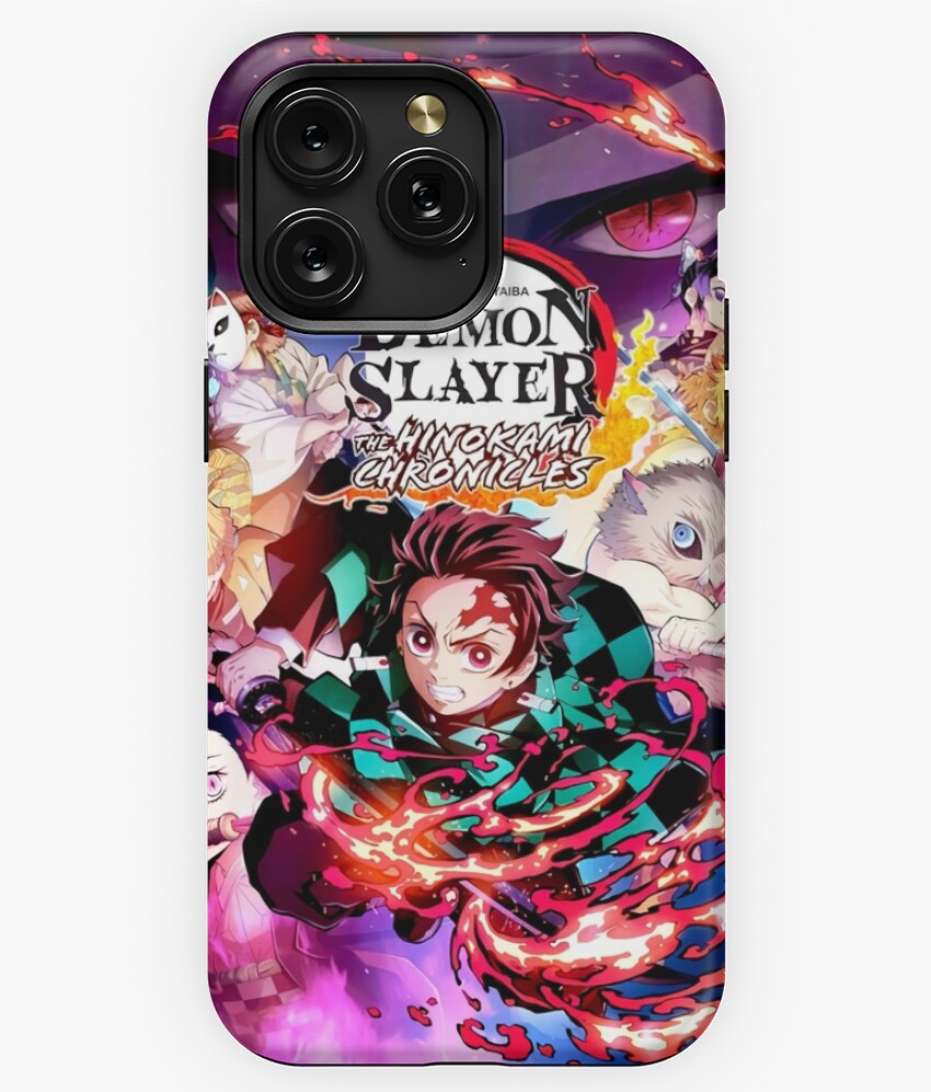 Demon Wall Art Anime Horror Style G1386 Phone Case for iPhone17 16 15 ...