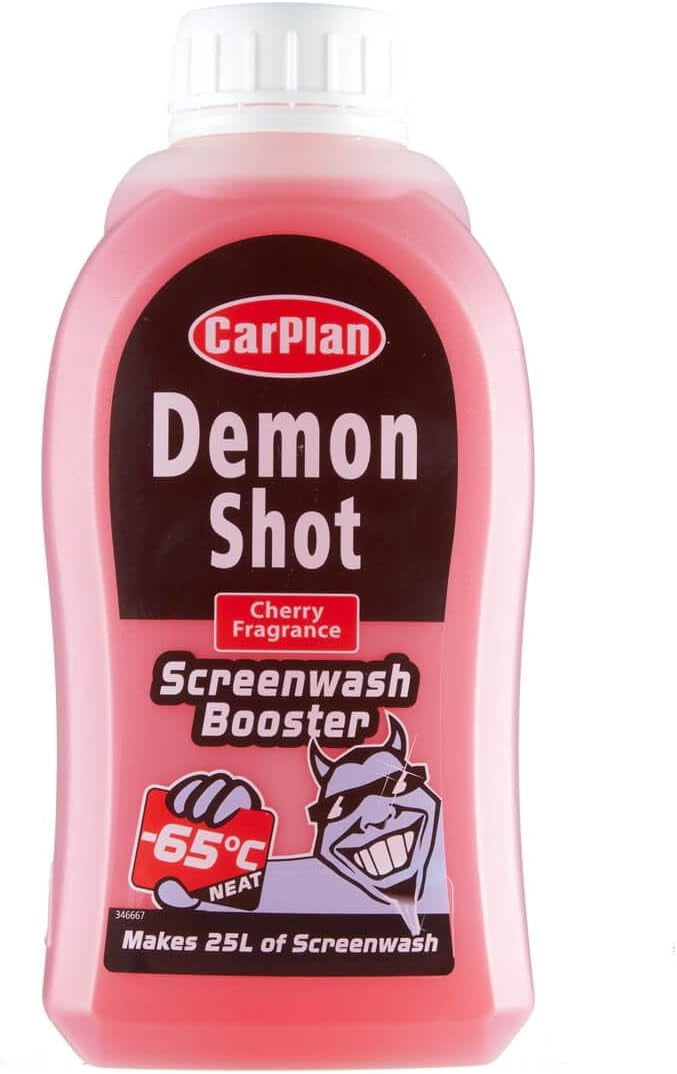 Demon Winter Windshield Washer Fluid Shot, 17 fl oz – Concentrate Sub ...