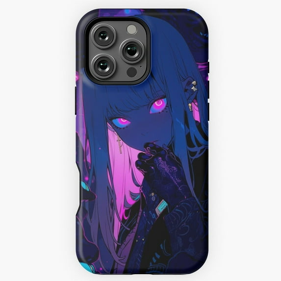 Demon girl anime Phone Case for iPhone 16 15 14 13 12 11 Pro Max ...