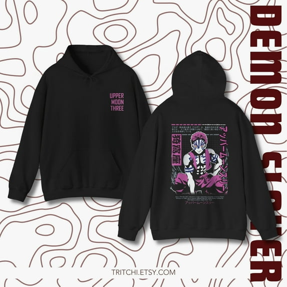 Demon slayer, Anime Hoodie, Upper Moon Three Hoodie, Anime Anime Hoodie ...