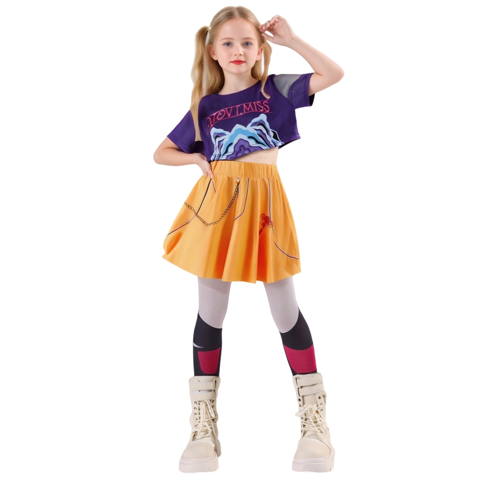 DemonHunter Kids Boys Girls Halloween Outfit Sets - by kpopsingers ...