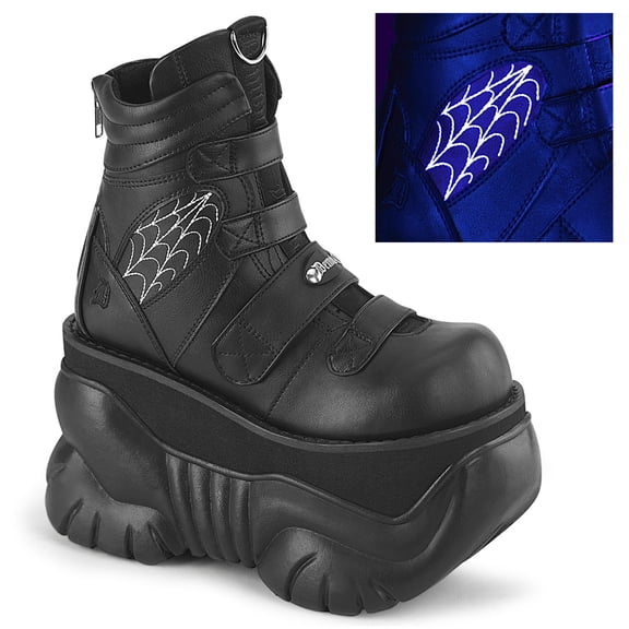 Demonia Men's Boxer 13 Platform Bootie Ankle Boot - Walmart.com