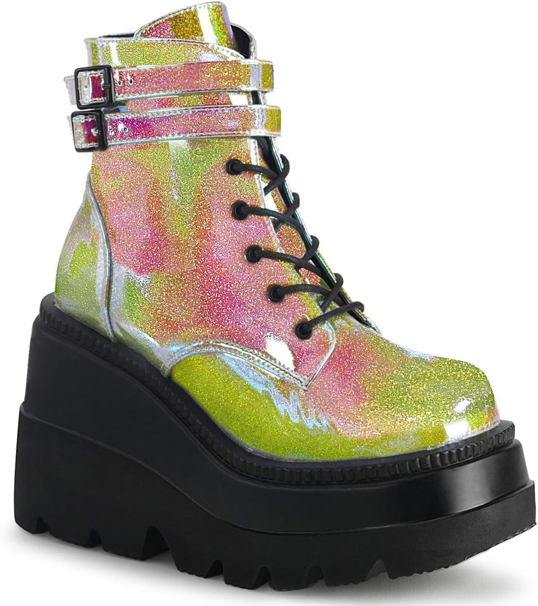 Demonia Women's SHA52/BVL Boot 8 Pink - Walmart.com