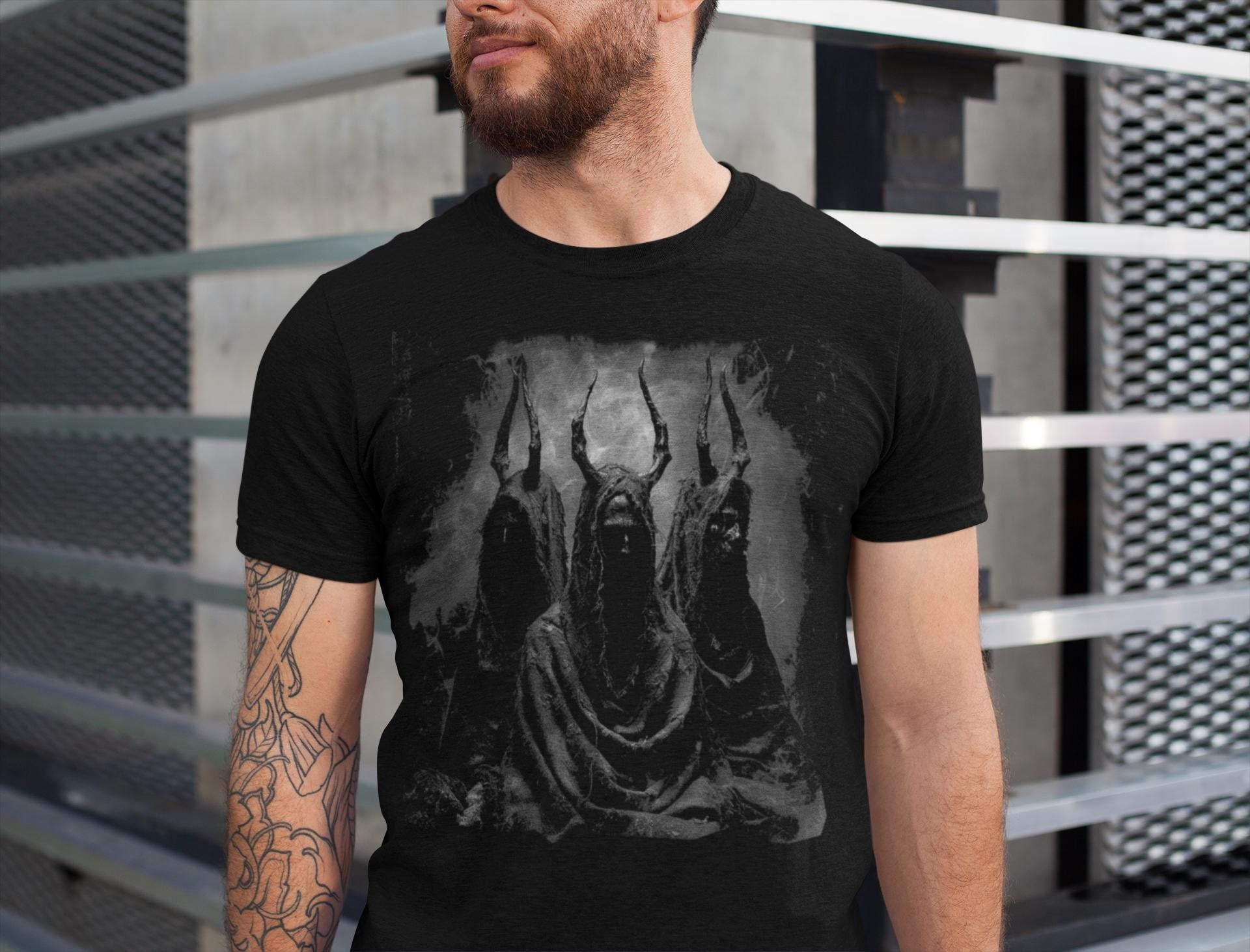 Demonic Cult TShirt, Doom Cult Shirt, Black Metal Tee - Walmart.com