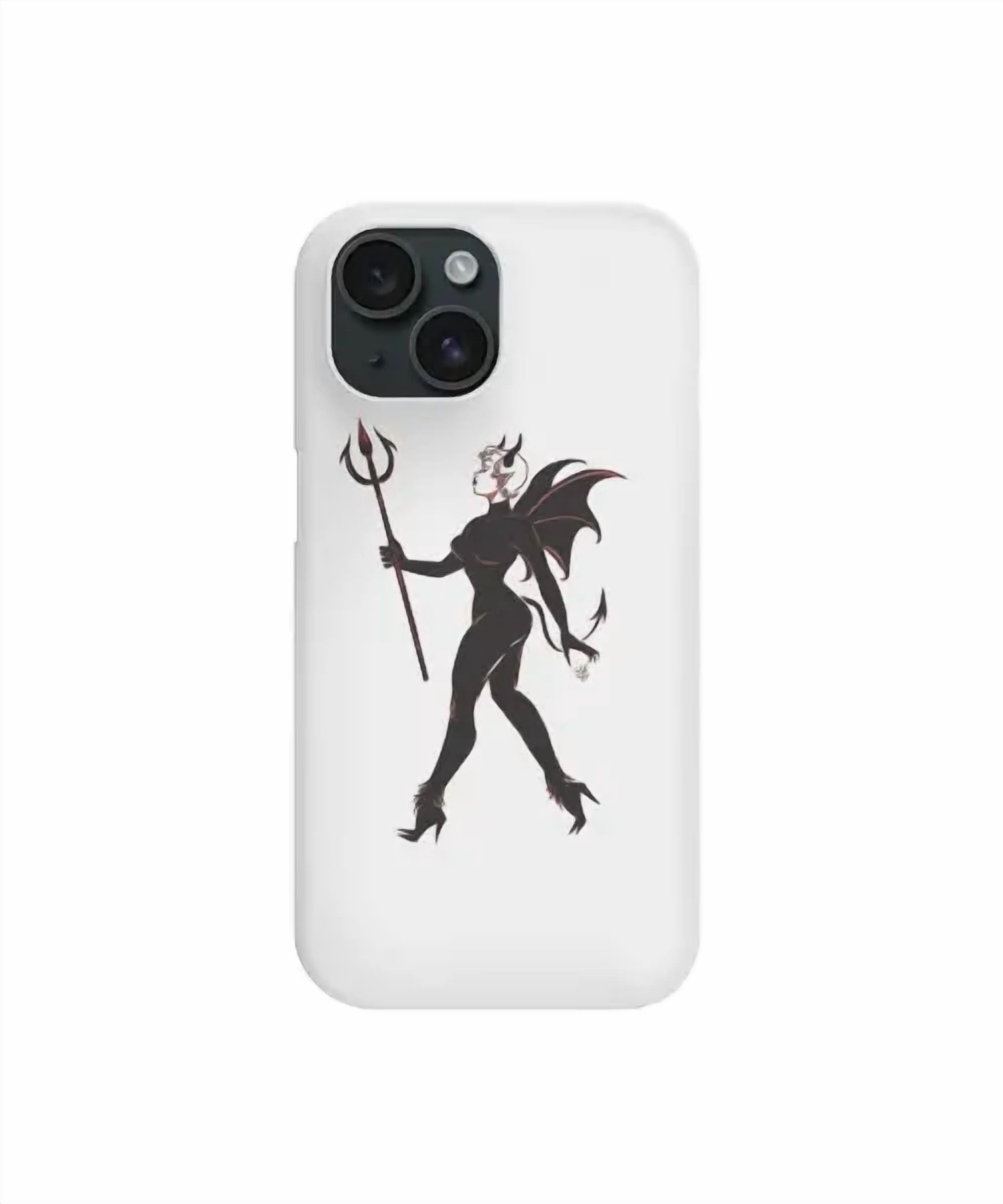 Demonio Spanish Demon Spooky Horror Phone Case for iPhone 16 15 14 13 ...