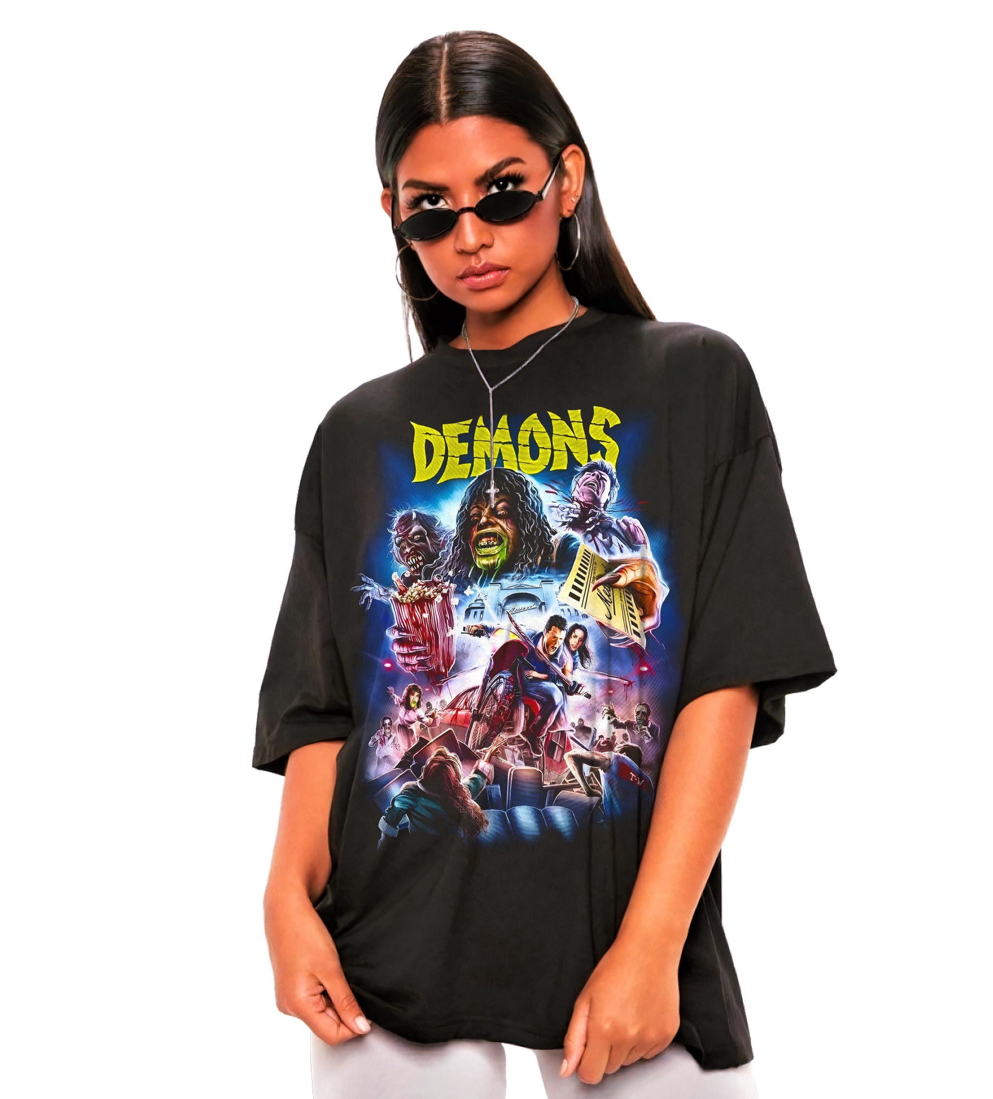 Demons 1985 Shirt -Dario ArgentoLamberto Bava80s Horror ShirtRetro ...