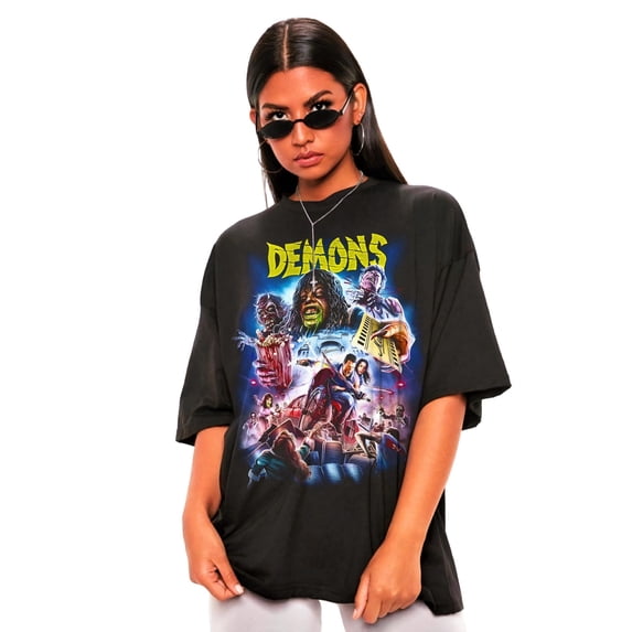 Demons 1985 Shirt -Dario ArgentoLamberto Bava80s Horror ShirtRetro ...