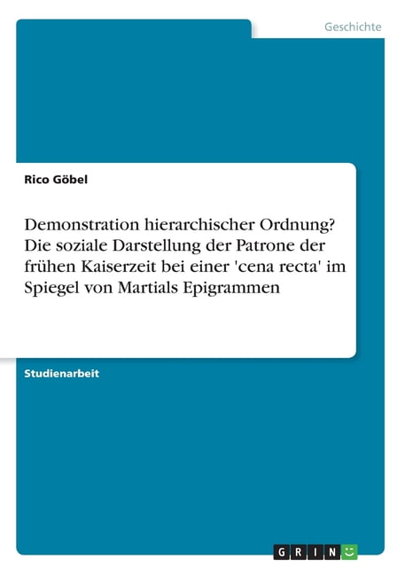 Demonstration Hierarchischer Ordnung? Die Soziale Darstellung Der ...