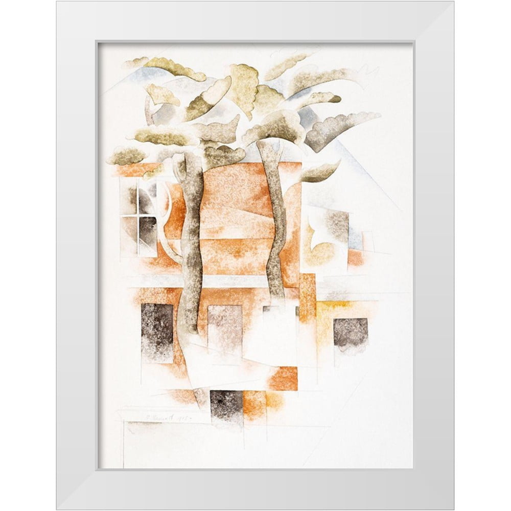 Demuth, Charles 25x32 White Modern Wood Framed Museum Art Print Titled ...