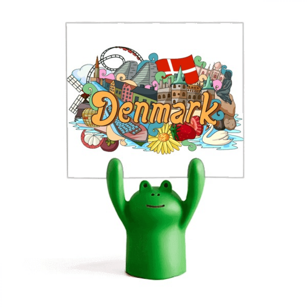 Den Nye Havn Frederiksborg Castle Denmark Memo Holder Cartoon Animal ...