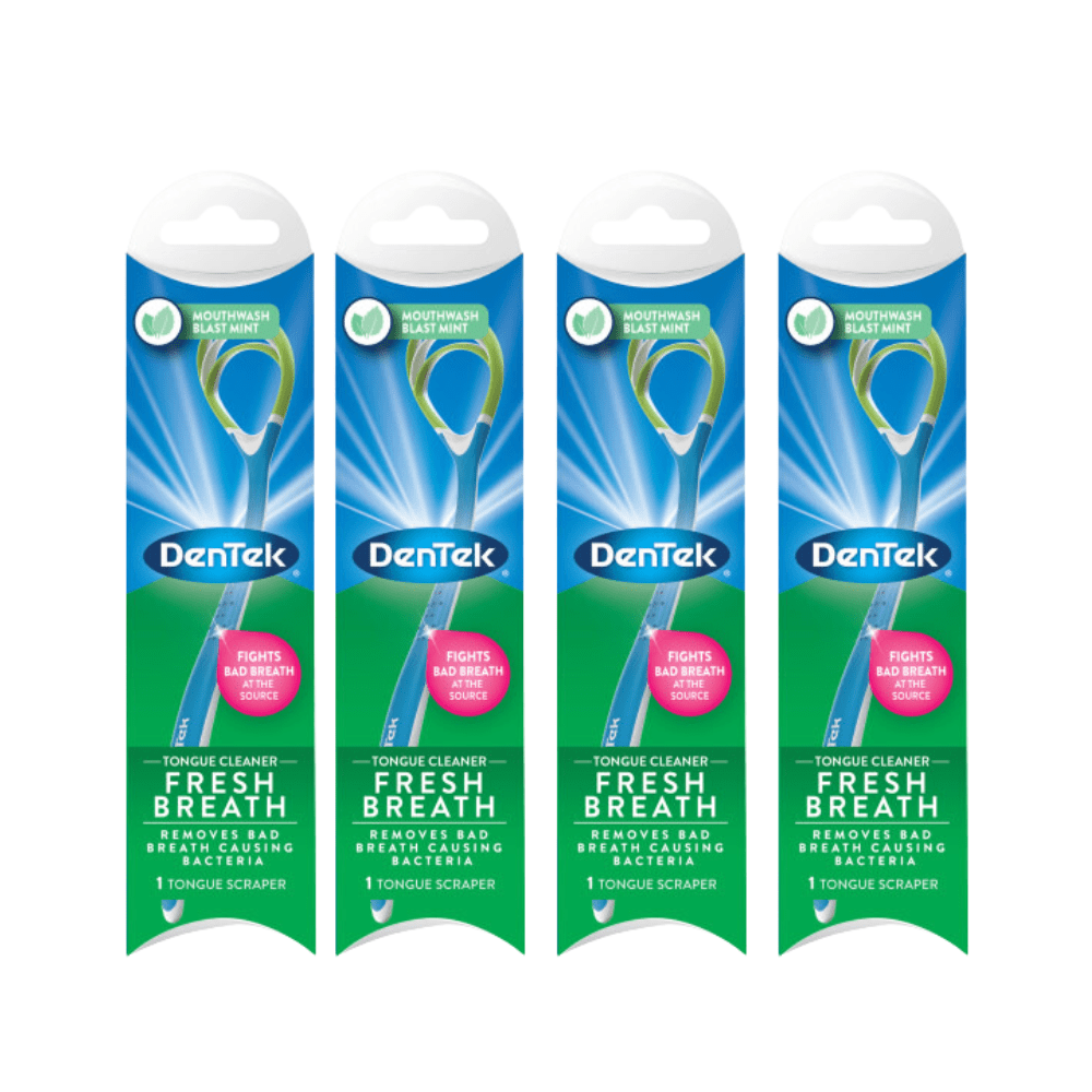 DenTek Comfort Clean Tongue Cleaner, Fresh Mint, 1 CT (Pack - 4) - Walmart.com