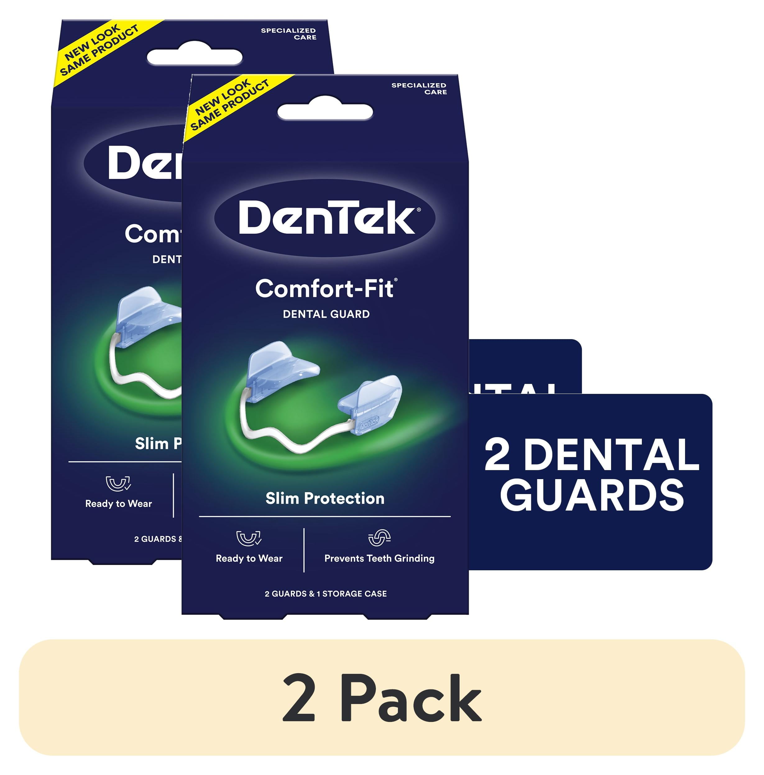 (2 pack) DenTek Comfort-Fit Dental Guards for Nighttime Teeth Grinding ...