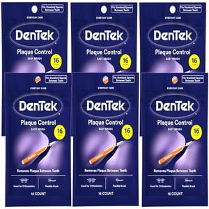 DenTek Easy Brush Interdental Cleaners, Mint, 16 Count | B2B Liquidation